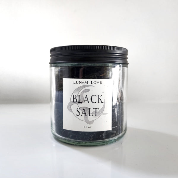 Black Ritual Salt (Outdoor Use) - Lunam Love