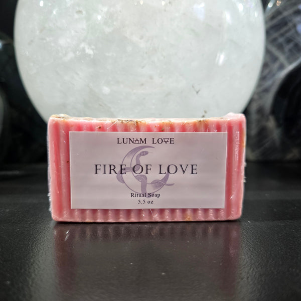 Fire of Love Ritual Soap - Lunam Love