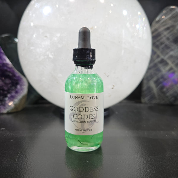 Goddess Codes Ritual Body Oil - Lunam Love