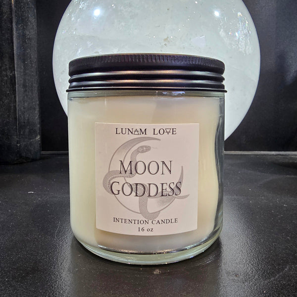Moon Goddess Ritual Candle - Lunam Love