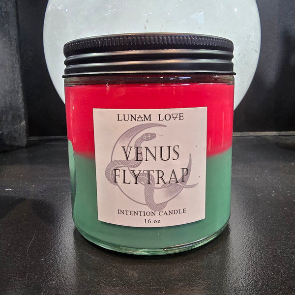 Venus Flytrap Ritual Candle - Lunam Love